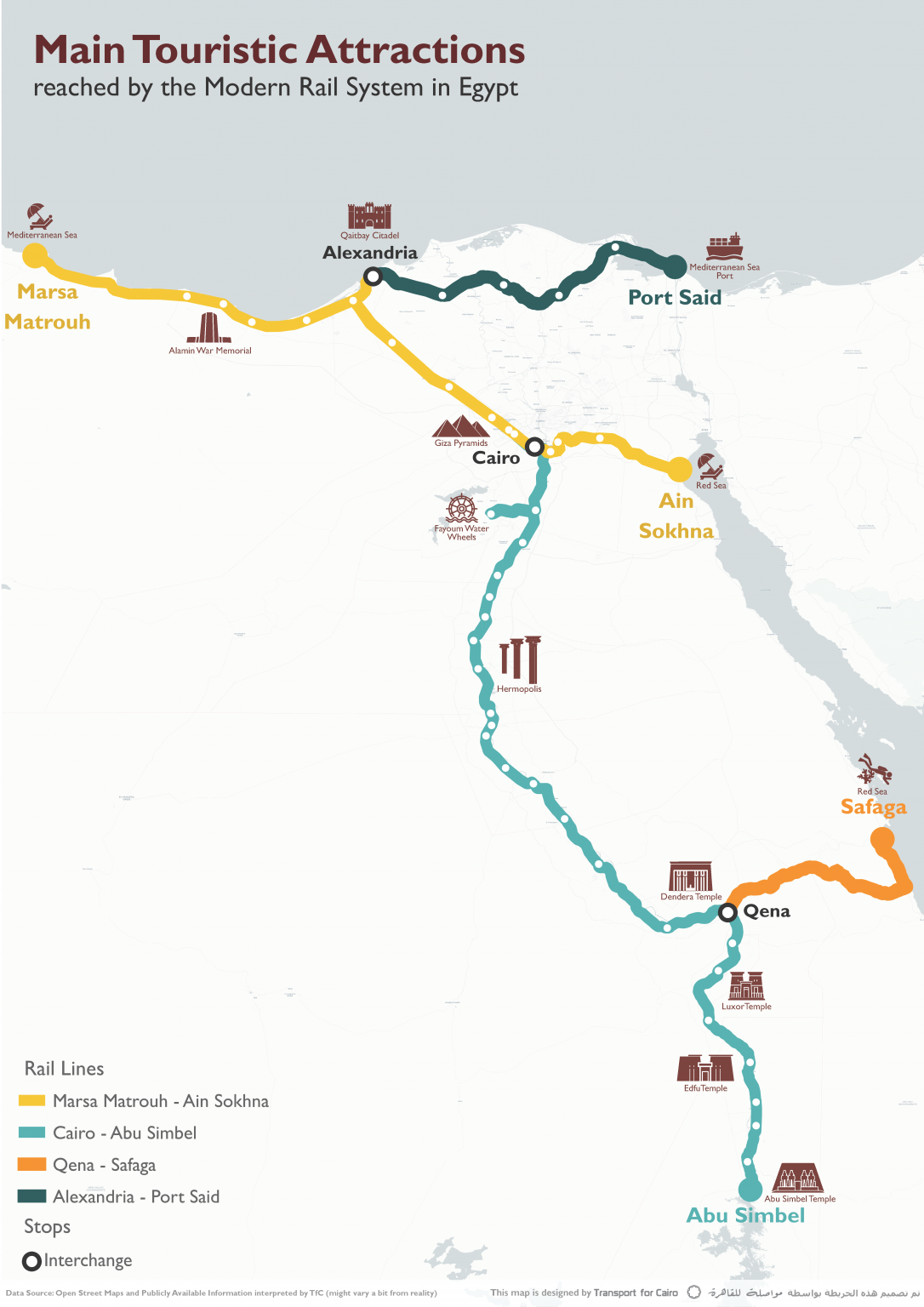 TfC Maps - Transport for Cairo